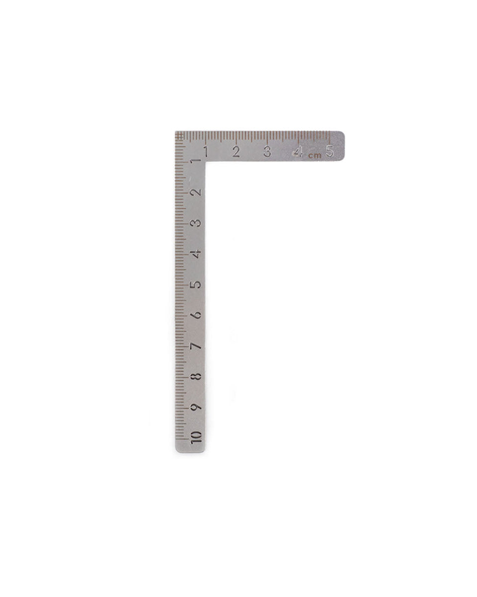 Stainless steel corner ruler by Kevin Lee